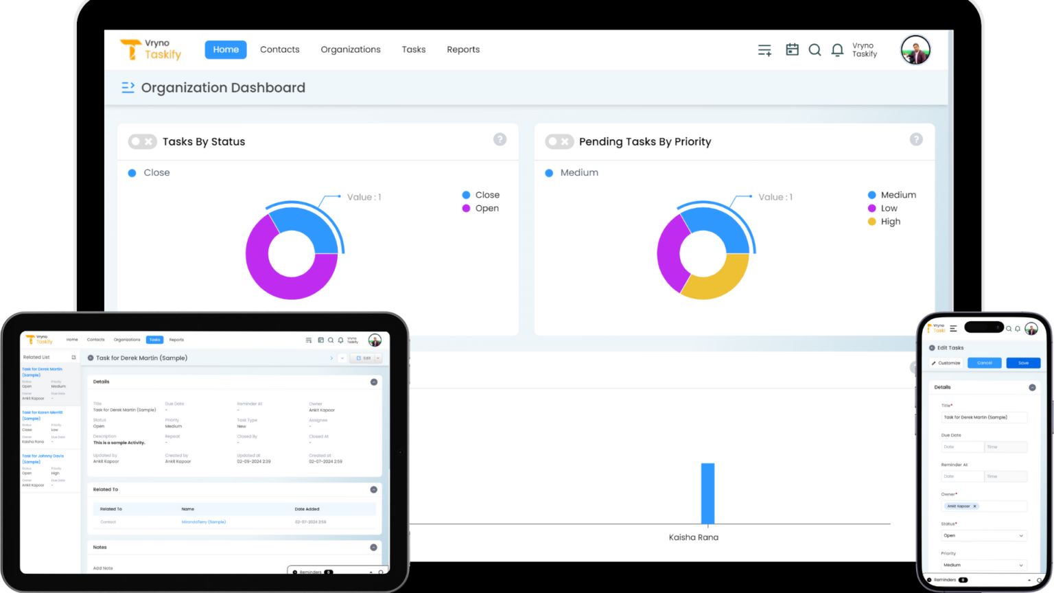 Vryno – All-in-One CRM Solution Powered by Microsoft 365